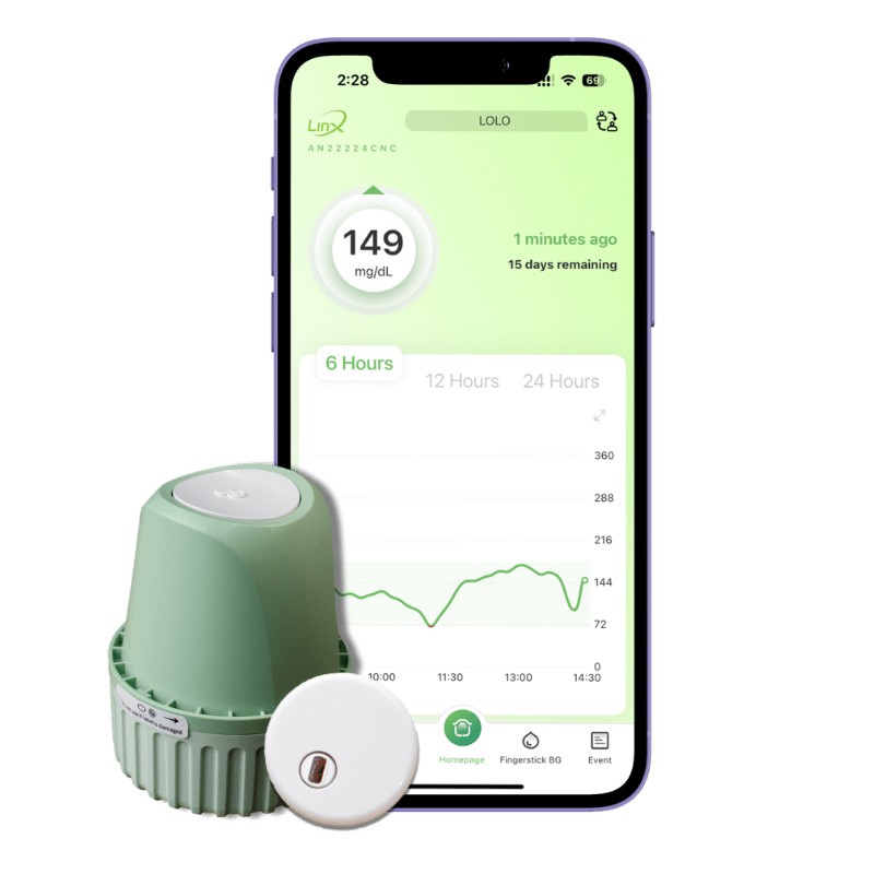 2 Months LinX Continuous Glucose Monitoring System – LinXCGM