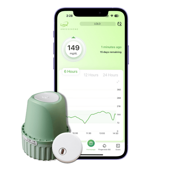 LinX CGM - The Smallest Continuous Glucose Monitor | Accurate Real-Tim ...
